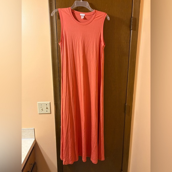 LAKE | Dresses | Lake Day Dress In Coral | Poshmark